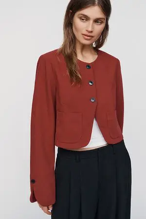 Anthropologie Wool Blend Jacket