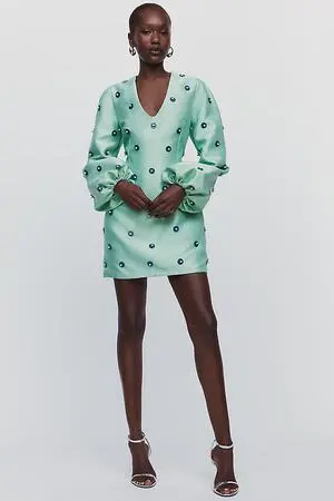 THE WOLF GANG Seda Shift Dress