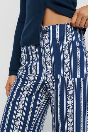 Maeve Colette High Rise Full Length Ponte Pants