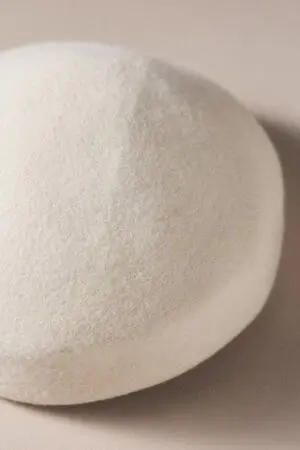Lele Sadoughi 100% Wool Beret - White