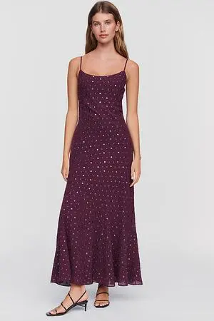 Saylor Lunetta Scarf Midi Dress