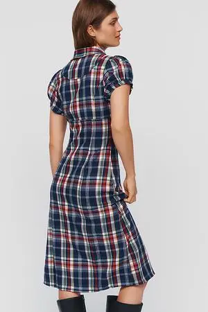 PILCRO Rebekah Slim Midi Dress