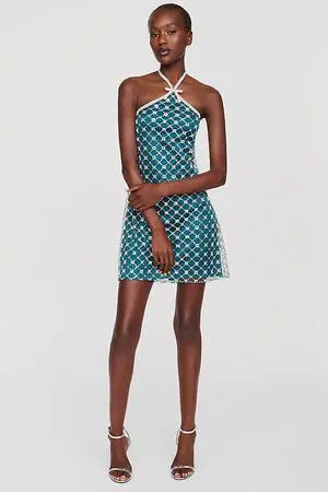 Saylor Cna Halter Mi Dress