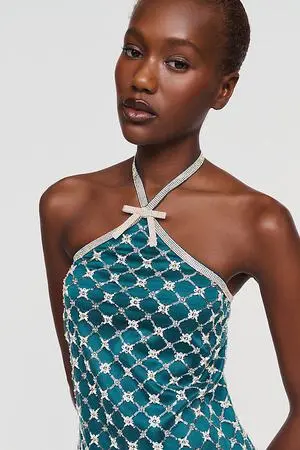 Saylor Cna Halter Mi Dress