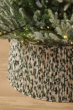Anthropologie Ruched Tree Collar