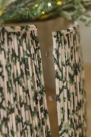 Anthropologie Ruched Tree Collar