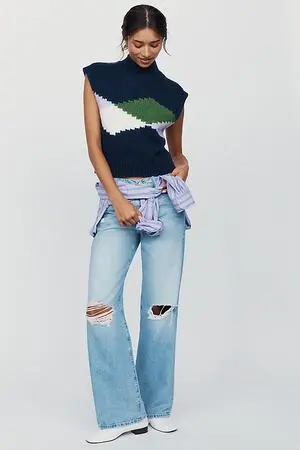 Maeve Chunky Sweater Vest