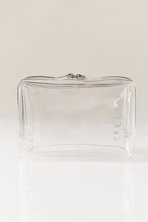 Anthropologie Cee Small Cosmetic Bag - Clear