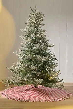 Anthropologie Zeffie Wool Tree Skirt