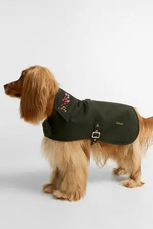 Barbour X Embroidered Collar Dog Coat Jacket