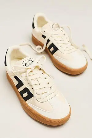 BACK 70 Double Court Sneakers - Butter Black