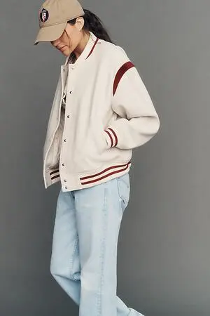 Maeve Sporty Bomber Jacket