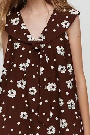LISA SAYS GAH Frances 100% Cotton Mi Dress