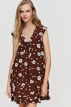 LISA SAYS GAH Frances 100% Cotton Mi Dress