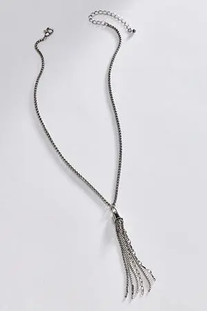Anthropologie Frge Pendant Necklace Silver