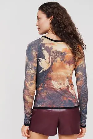 Anthropologie Wool Blend Long Sleeve Top