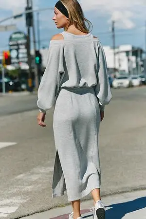 Daily Practice Double Up Midi Dress