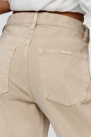 Rolla's Arc High Rise Barrel Leg Jeans - Dune