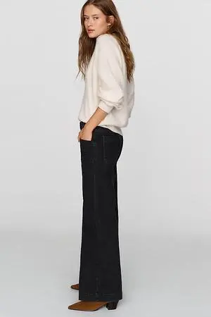 PILCRO Nico Mid Rise Flare Jeans