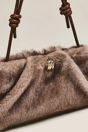 Dolce Vita Ravel Faux Fur Shoulder Bag