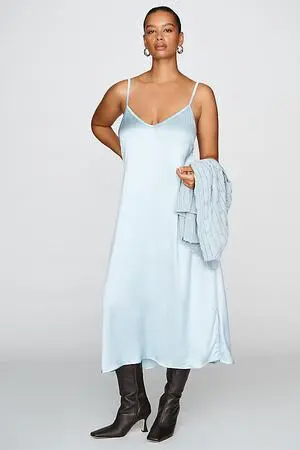 Anthropologie Gemi Twofer Cable-knit Midi Dress