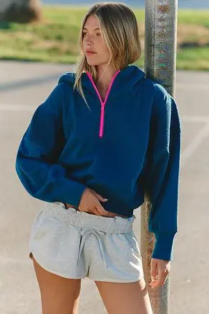Daily Practice Roots & Routes Hoodie - Blue