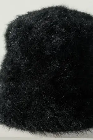 Anthropologie Brushed Cloche - Black