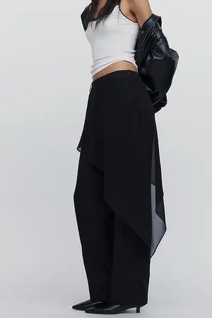 WHITEROOM + CACTUS Wrap Skirt Pants