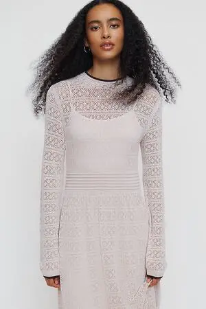 Anthropologie Delicate Midi Dress