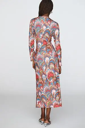 Mestiza New York Gabriella Long-sleeve Midi Dress