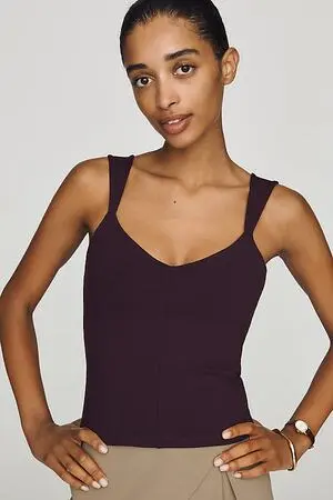 Susana Monaco Angle Strap Cami Wine