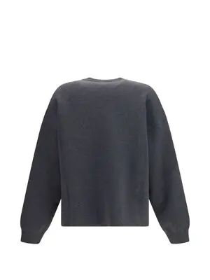 Loewe Anagram Cotton Blend Crewneck Sweater
