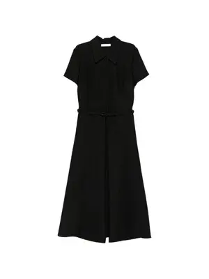 Fendi Bouclé Wool Midi Dress