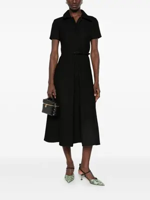 Fendi Bouclé Wool Midi Dress