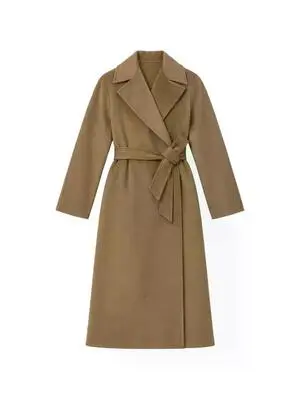 Max Mara Felted Belted Single-breasted Coat