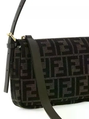Fendi Ff Zucca Jacquard Shoulder Bag