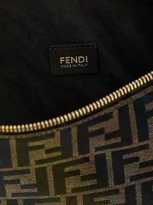 Fendi Ff Zucca Jacquard Shoulder Bag
