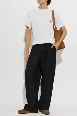 JIL SANDER Suede Lace-up Shoes With A ‘vintage’ Effect