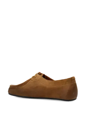 JIL SANDER Suede Lace-up Shoes With A ‘vintage’ Effect