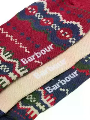 Barbour Festive Fair Isle Socks
