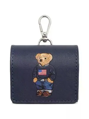 Polo Ralph Lauren Polo Bear Leather Airpod Case - Blue