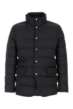 MOORER Ilvo Quilted Down Jacket For - Blue