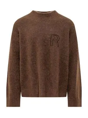 REPRESENT Logo Sweater - Chocolate