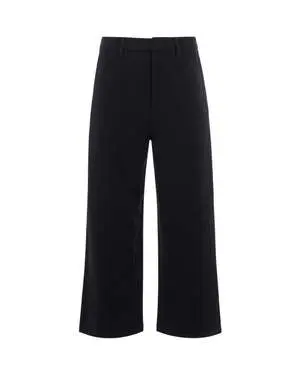 ARTE ANTWERP Wide-leg Tailored Trousers - Black