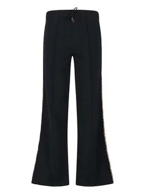 Burberry Wide-leg Pants With Side Stripe