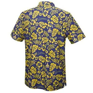 Reyn Spooner Seattle Mariners Cooperstown Pua Performance Polo