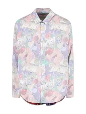 Martine Rose Graphic Print Button-up Shirt - Multicolour
