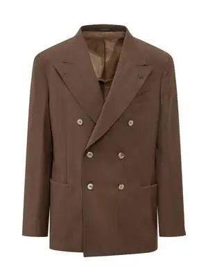 GABRIELE PASINI Double-breasted Blazer With Rever