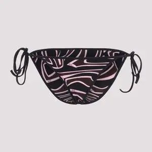 Emilio Pucci Printed Tie-side Bikini Bottom - Multicolour