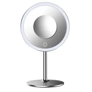 IMPRESSIONS VANITY Luxe Tri-tone Led Makeup Mirror - Silver